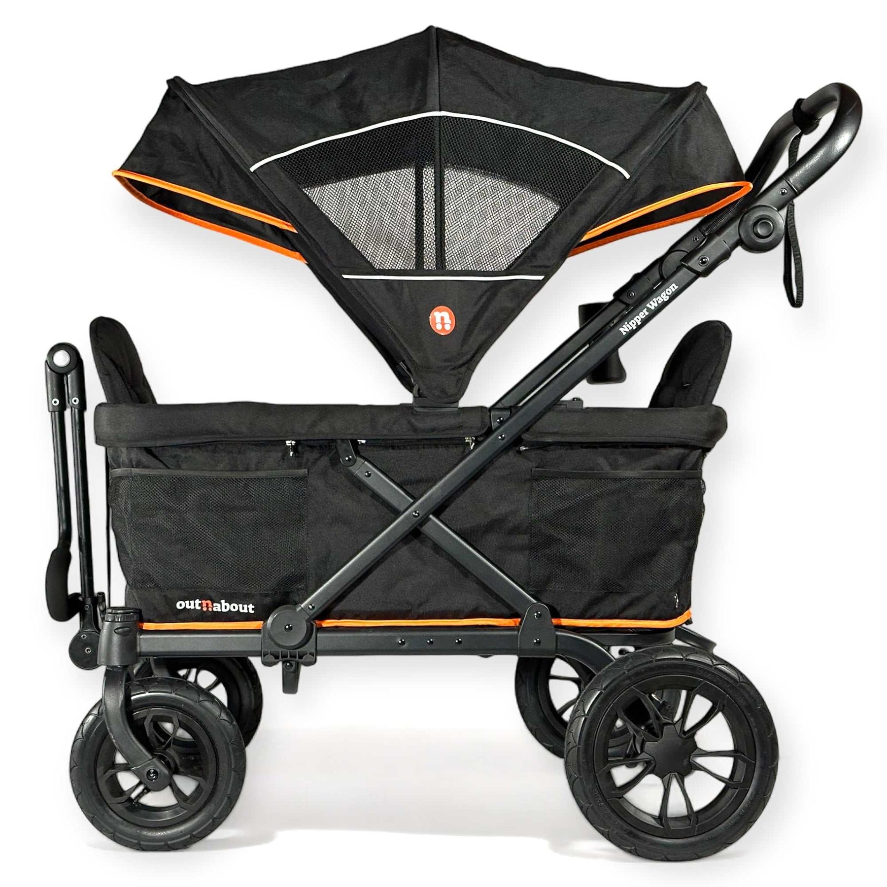 Out 'N' About Nipper Wagon With Pull Bar Bundle – My Baby Stroller