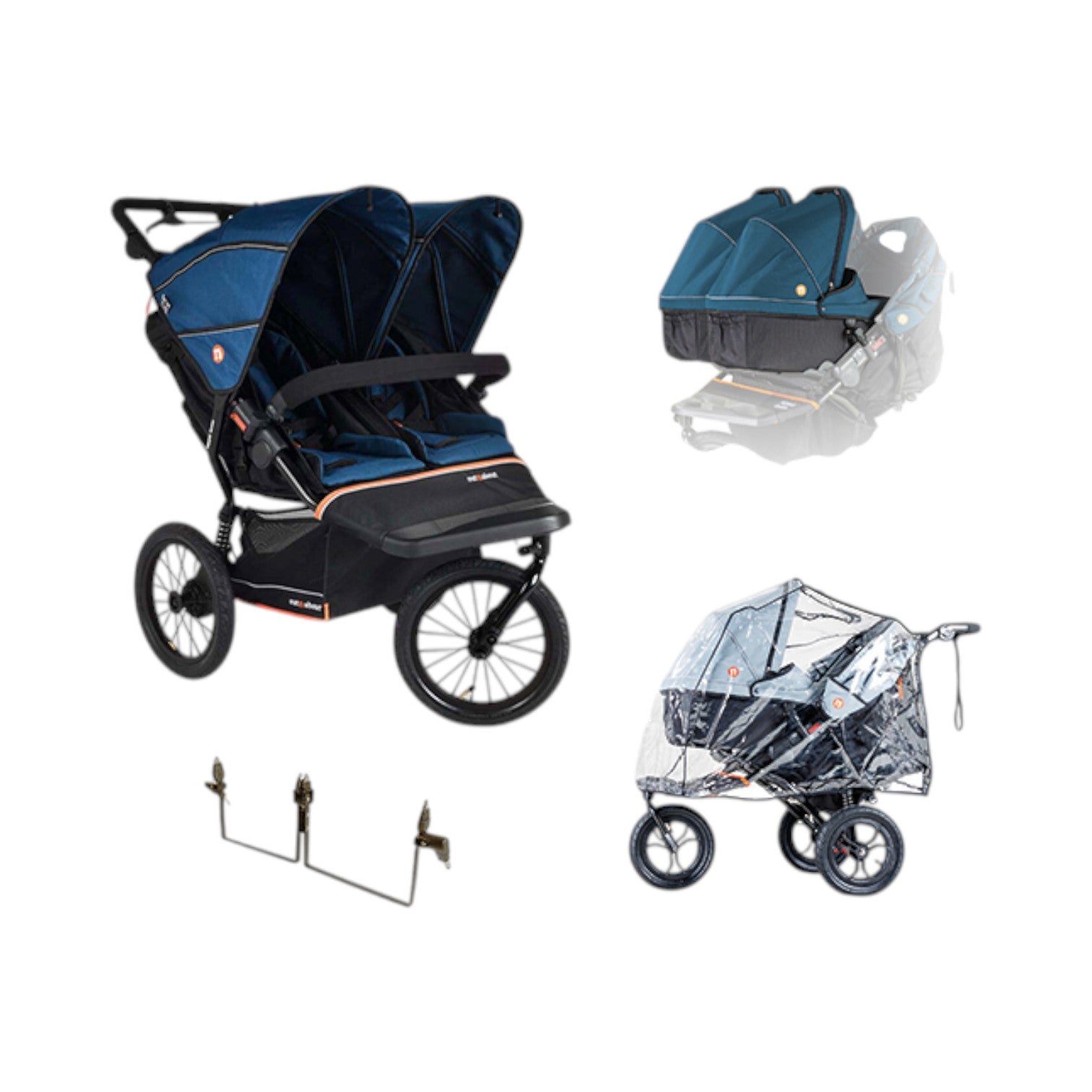Nipper Double V6 PLUS Twin Bundle – My Baby Stroller